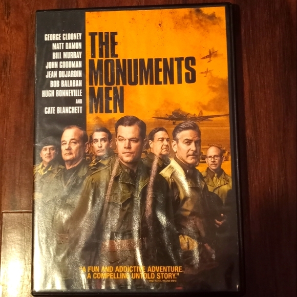 Sony | Media | The Monuments Men On Dvd George Clooney | Poshmark